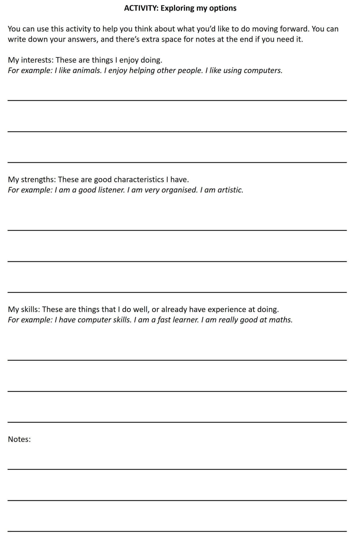 Life After School (18 years +) - SWAN