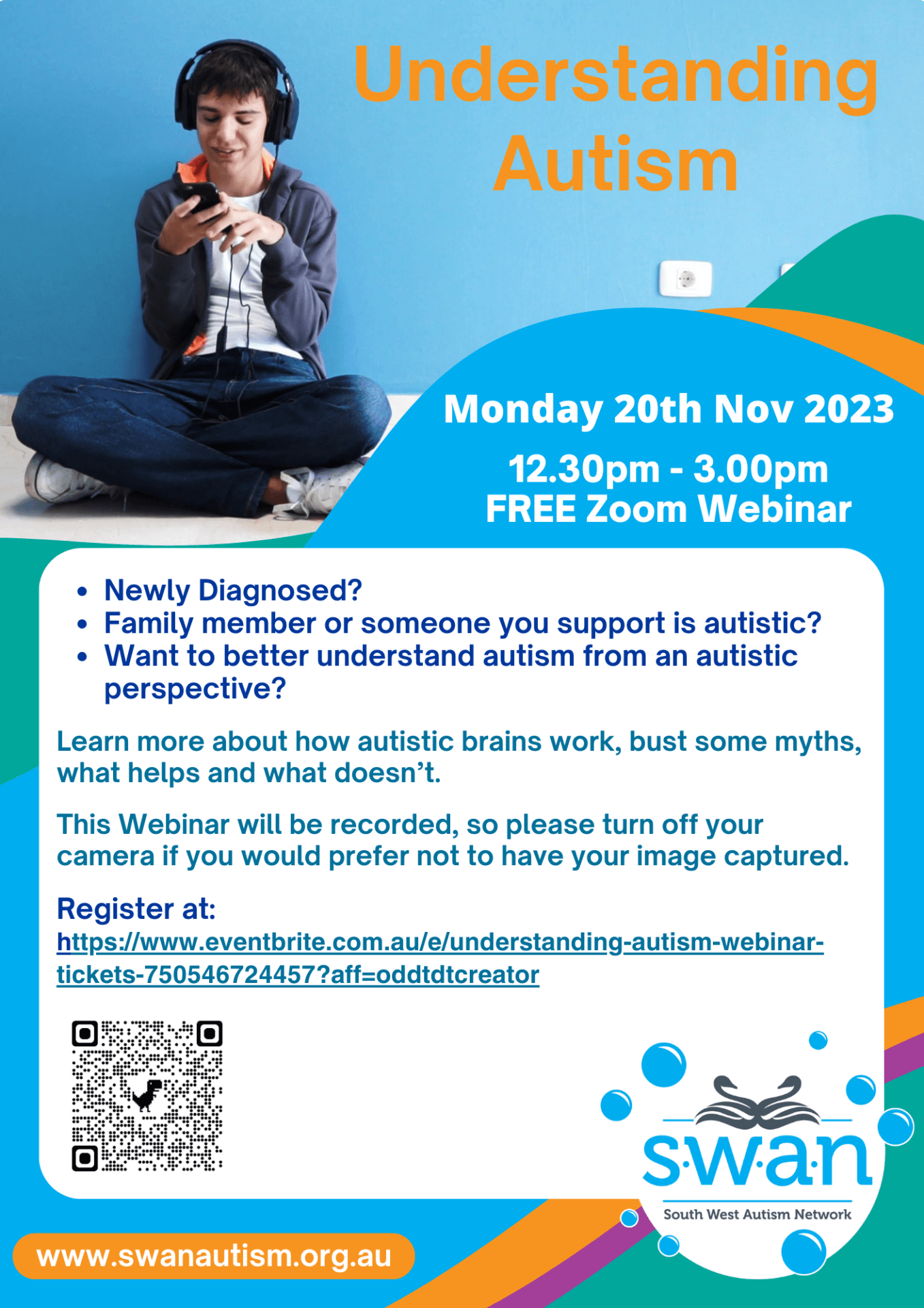 Understanding Autism - FREE Webinar - SWAN